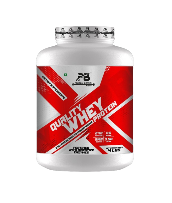Proton Biotech Quality Whey Protein Powder 4 Lbs / 1.8Kg Proton Biotech ...