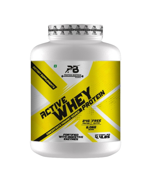 Proton Biotech Active Whey Protein Powder 2.2Lbs / 1Kg Proton Biotech ...